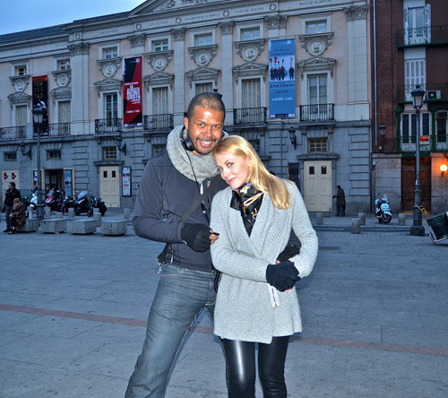 Cabral şi Andreea Ibacka au pretrecut Revelionul în Madrid