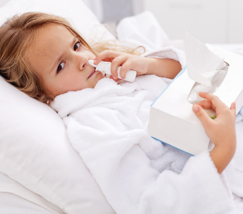 Importanţa toaletei nazale la copii