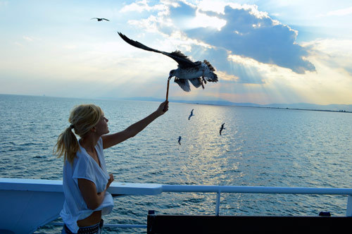 Lavinia Petrea şi Paul Angelescu – vacanţă de vis în paradisul grecesc