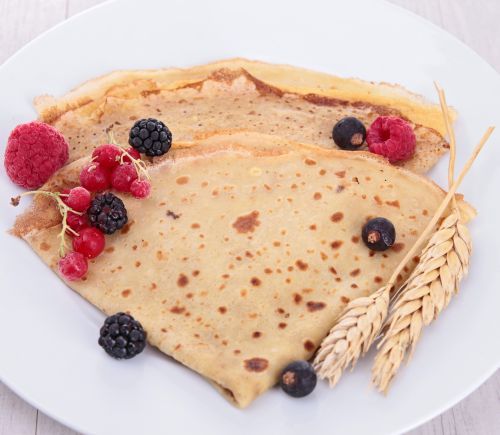 Clătite cu boabe de grâu