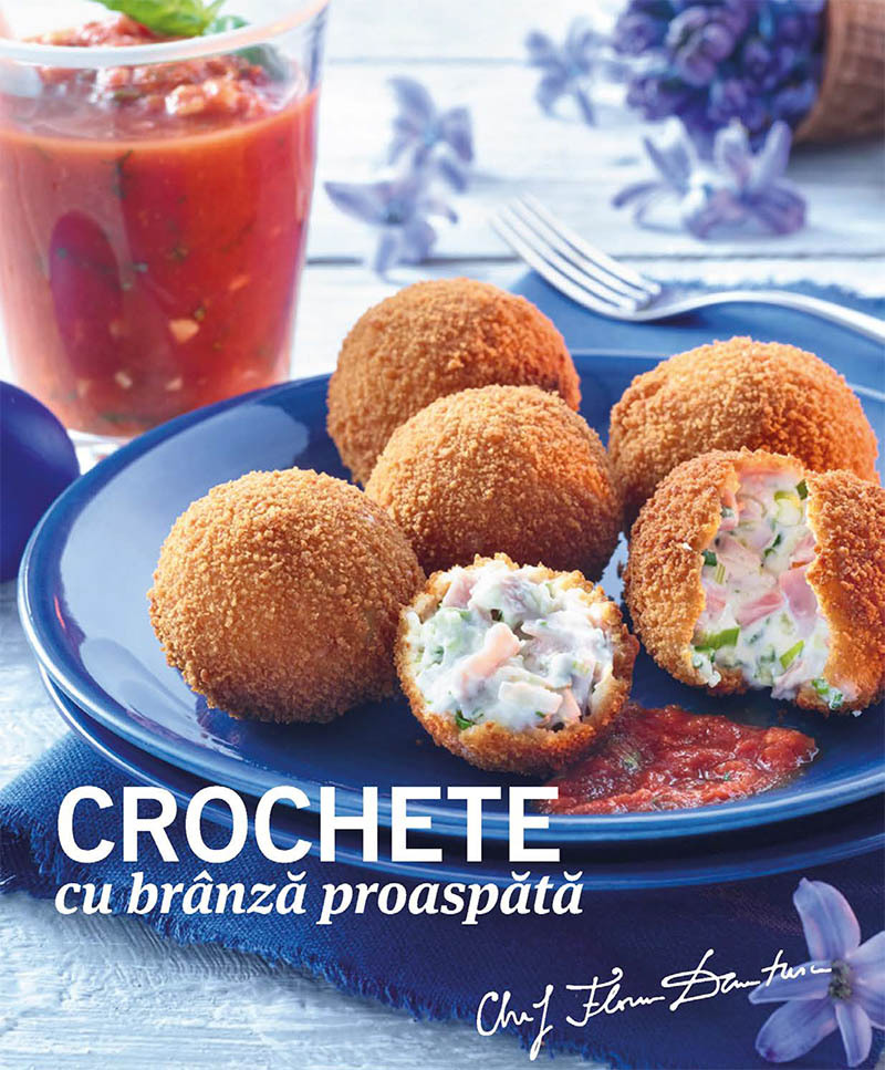 Crochete cu brânză proaspătă