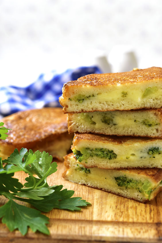 Panini cu broccoli, fără gluten