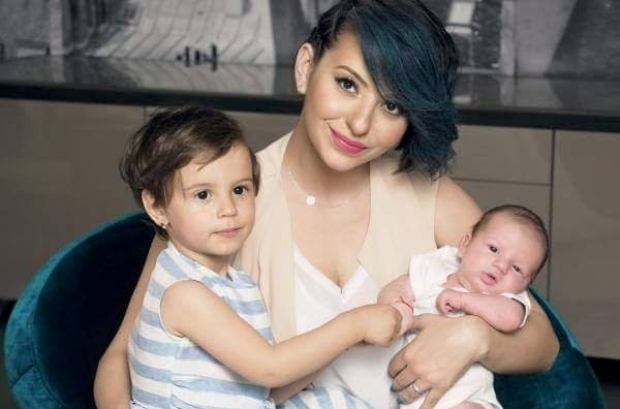 Giulia Anghelescu Huidu: cum se descurcă în izolare cu doi copii VIDEO