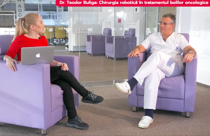 Dr. Teodor Buliga: chirurgia robotică în cancer