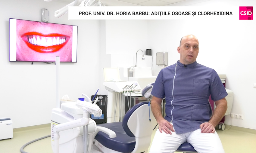Prof. dr. Horia Barbu: adiția de os în implantul dentar