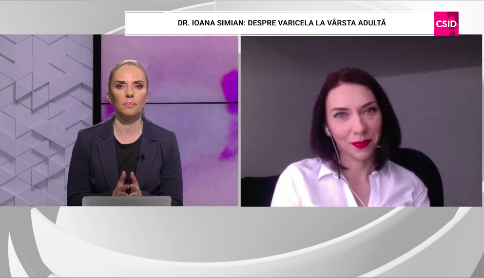 Dr. Ioana Simian: despre varicelă și zona zoster la adulți