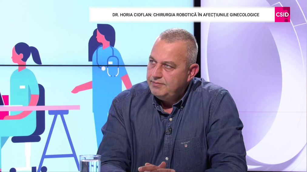 Dr. Horia Cioflan: chirurgia robotică în afecțiunile ginecologice
