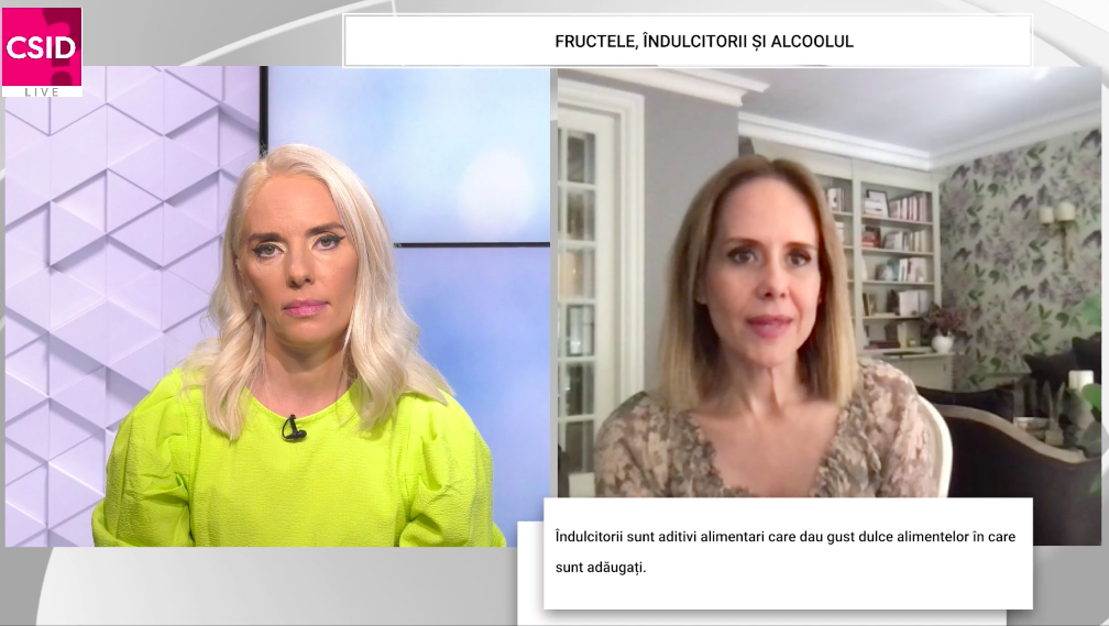 Dr. Mihaela Bilic: cât de buni sunt îndulcitorii?