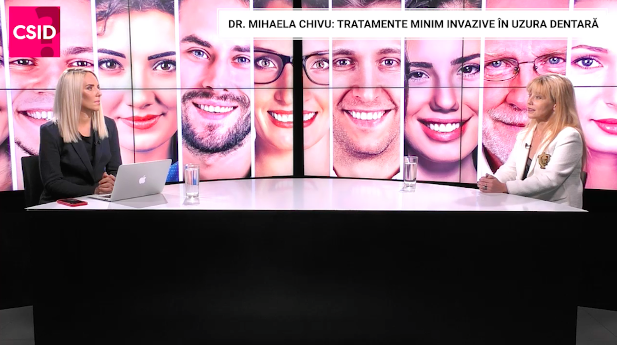 Dr. Mihaela Chivu, Sanador: tratamente minim invazive în uzura dentară