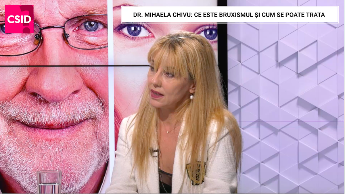 Dr. Mihaela Chivu: soluții pentru bruxism
