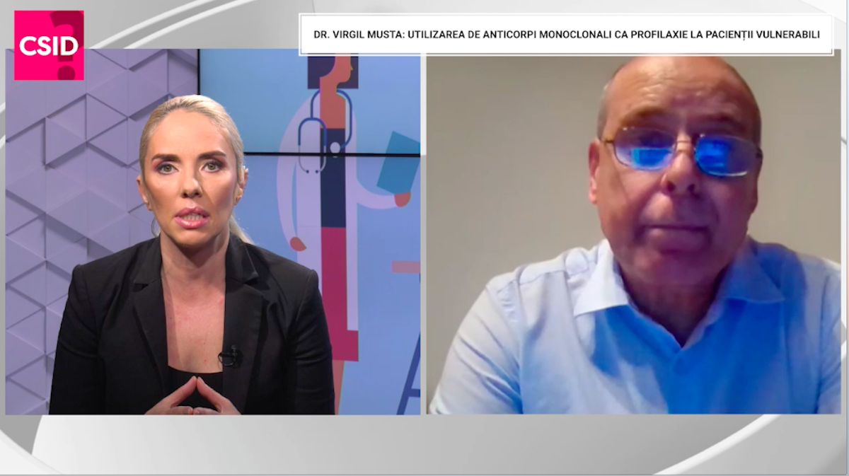 Dr. Virgil Musta: utilitatea anticorpilor monoclonali la pacienții ...
