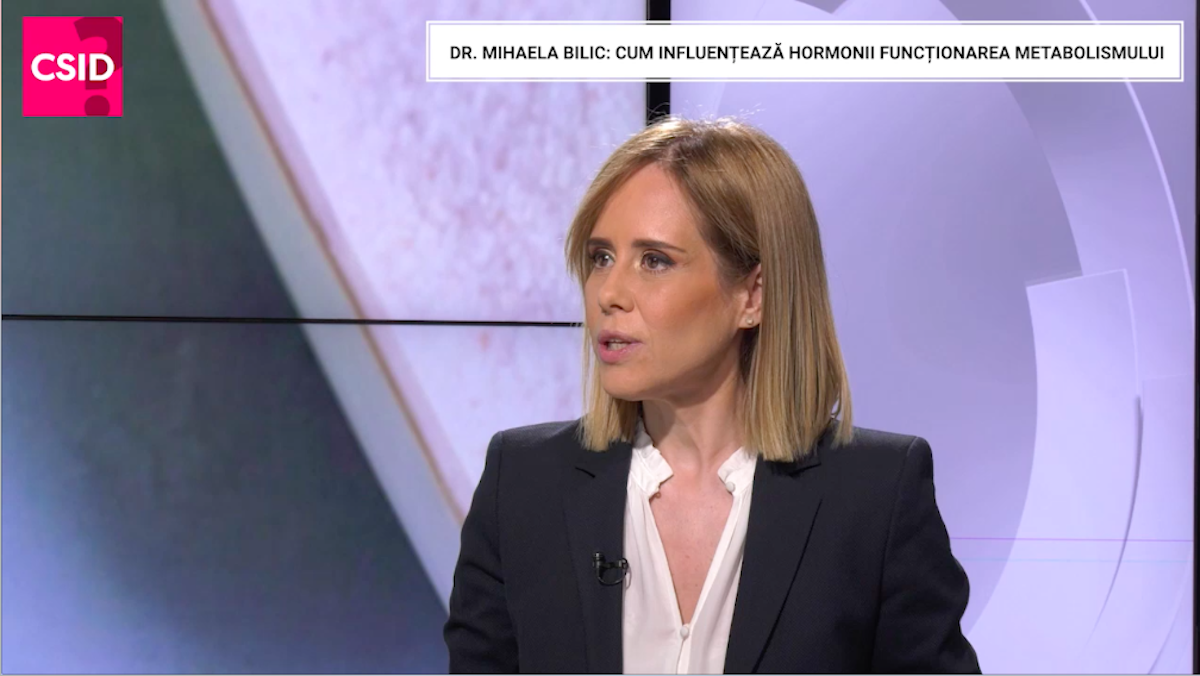 Dr. Mihaela Bilic: despre metabolism, hormoni și îngrășare