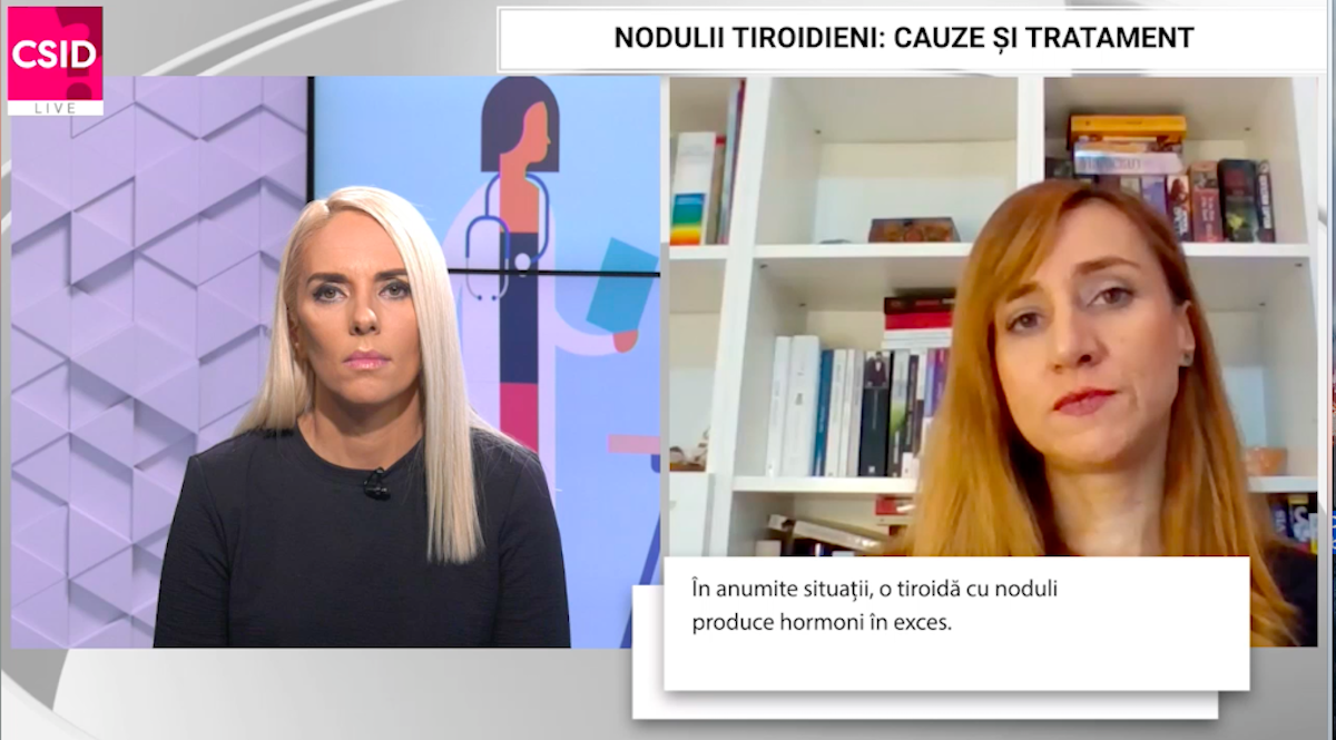 Dr. Ruxandra Dobrescu: diferențele dintre un nodul tiroidian benign și ...