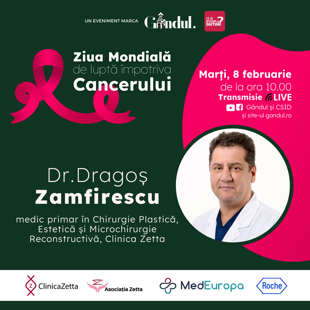 Dr. Dragoș Zamfirescu: Tratamentul modern complet al cancerului mamar ...