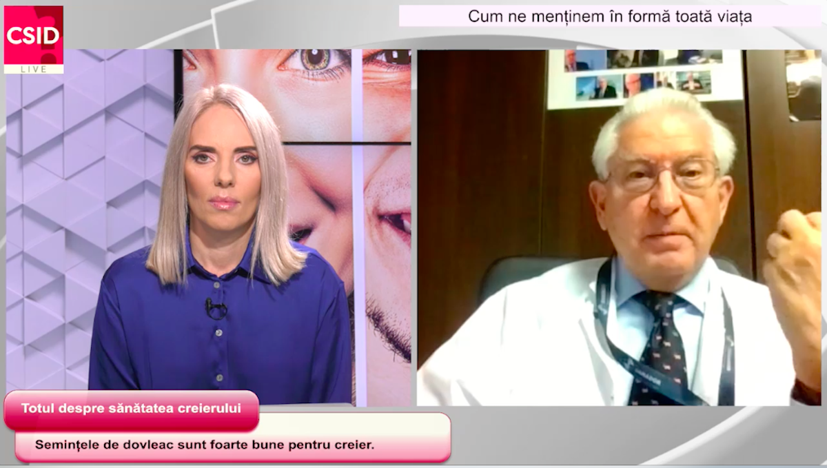 Prof. dr. Alexandru Vladimir Ciurea: efectele grave ale lipsei de neurotrasmițători pentru creier