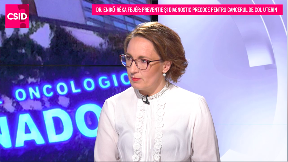 Dr. Eniko Fejer, Sanador: prevenție și tratament în cancerul de col ...