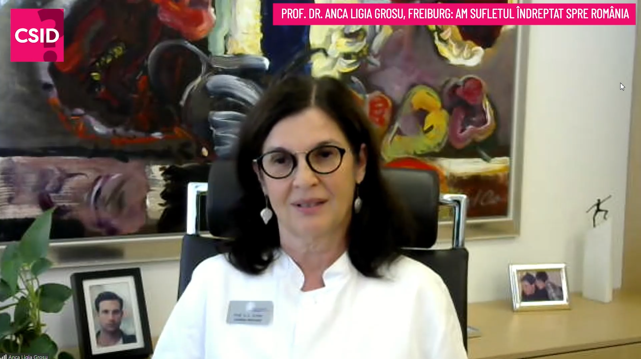 Prof. Dr. Anca-Ligia Grosu, un medic român apreciat în Germania, dar cu ...