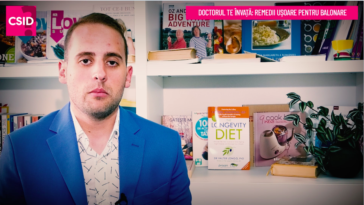 Dr. Alexandru Popa: remedii pentru balonare