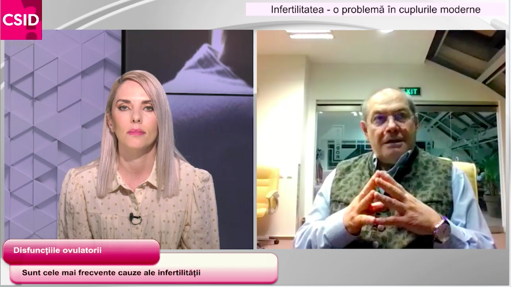 Conf. dr. Nicolae Poiană explică de ce apare infertilitatea în cuplu
