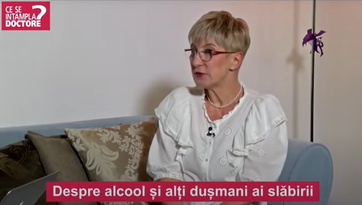 Dr. Simona Tivadar: Alcoolul e un drog și dă dependență, ne face mai ...