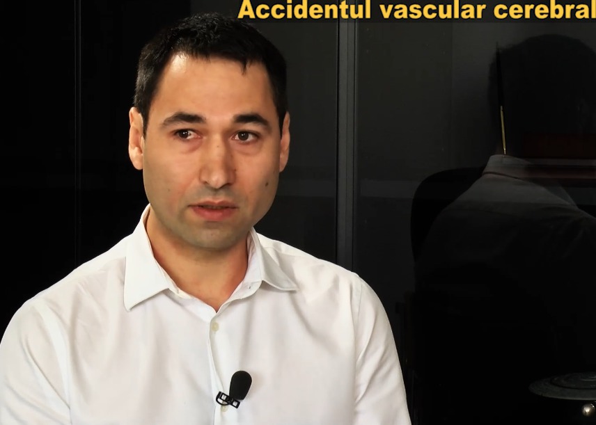 Dr. Dorin Bică: 70% din pacienți nu știu care sunt cele 3 semne de AVC