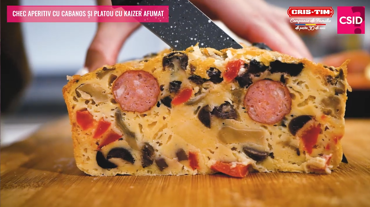 Chec aperitiv cu cabanos și platou clasic cu kaizer afumat