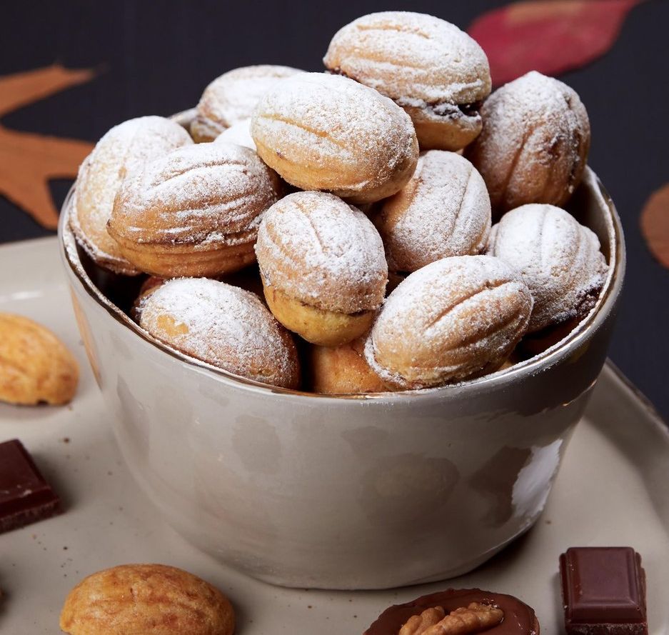 Gustul copilăriei - cum să faci „nucușoare” sau nuci umplute cu cremă ...