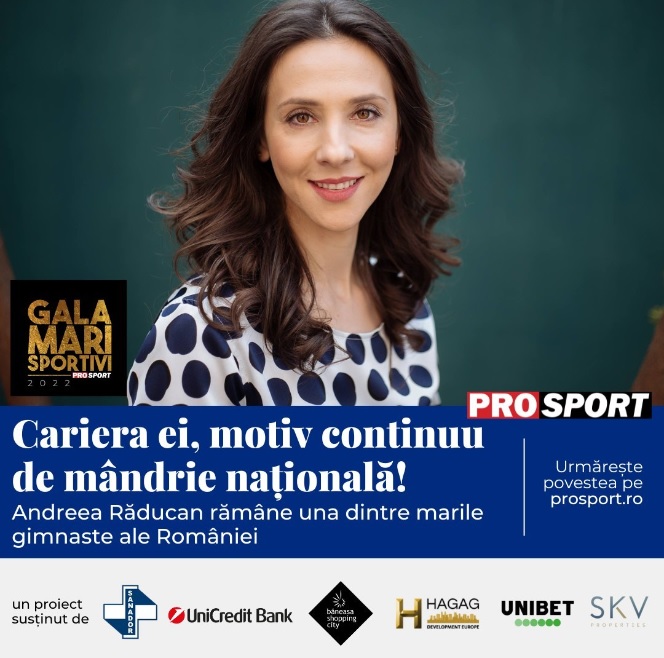 Andreea Răducan rămâne una dintre marile gimnaste ale României