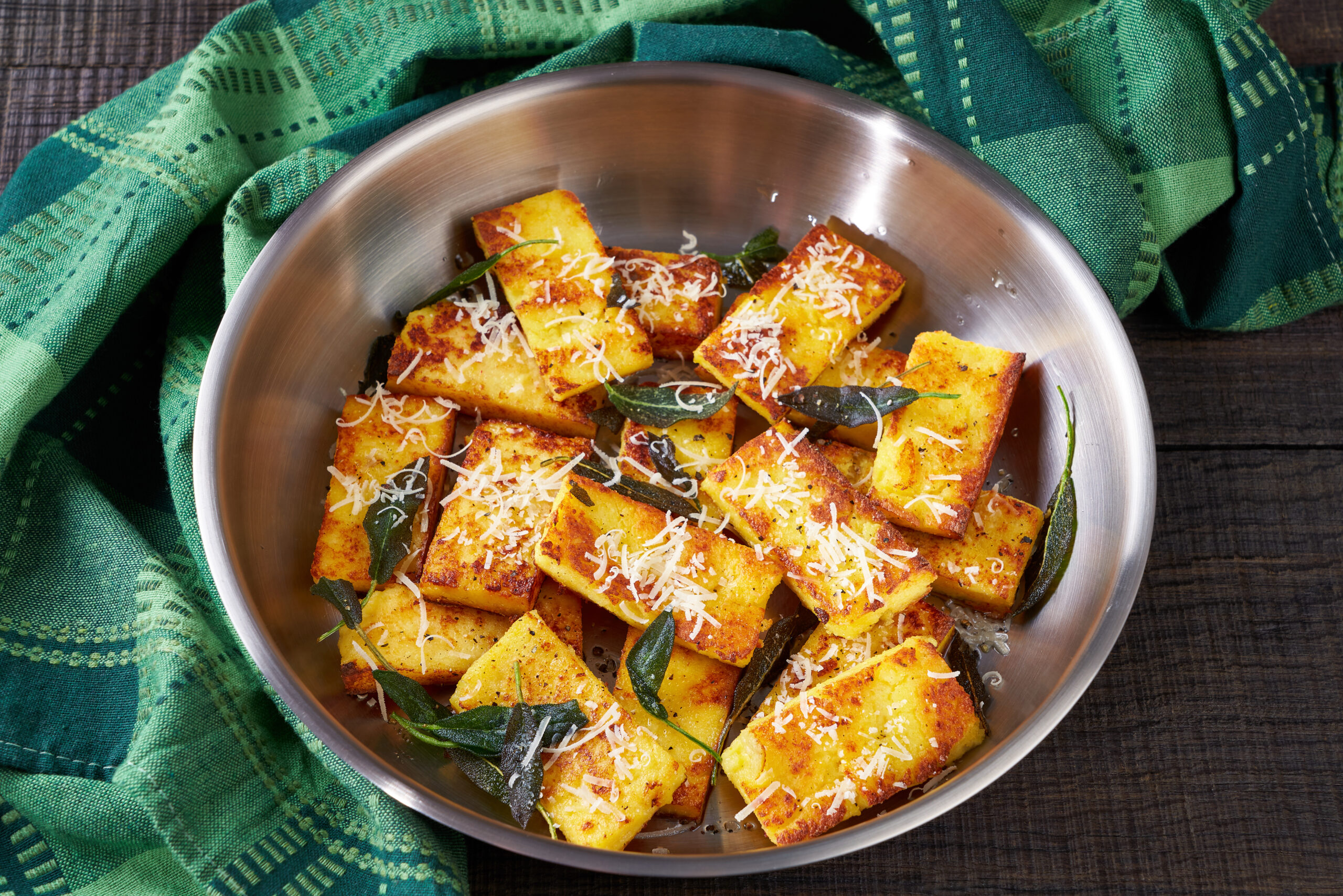 Rețetă - cartofi prăjiți din mămăligă