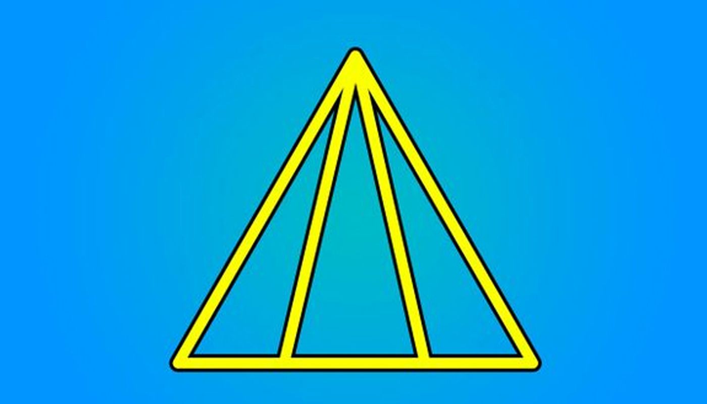 Test de inteligență | Câte triunghiuri sunt în această imagine, de fapt?