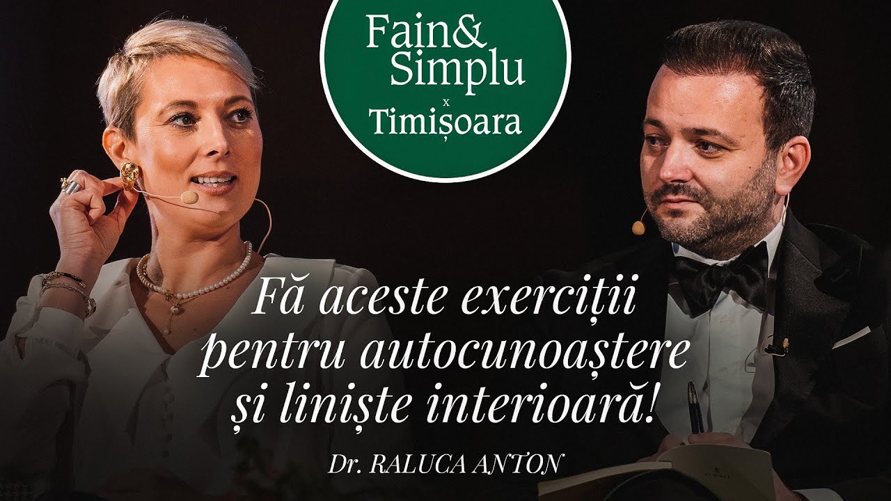 Raluca Anton te învață cum să te eliberezi de frică, furie și credințe ...