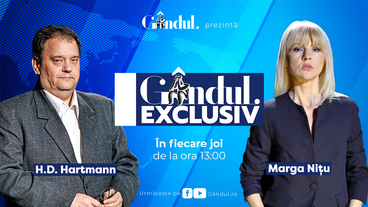 Gândul Exclusiv cu Marga Nițu și H.D. Hartmann, profiler, analist ...