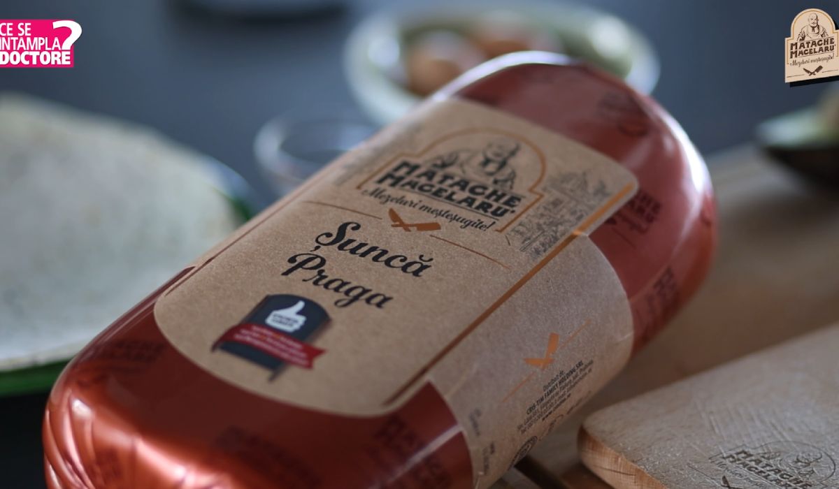 Mic dejun cu noua creație culinară, Șunca Praga vrac Matache Măcelaru’