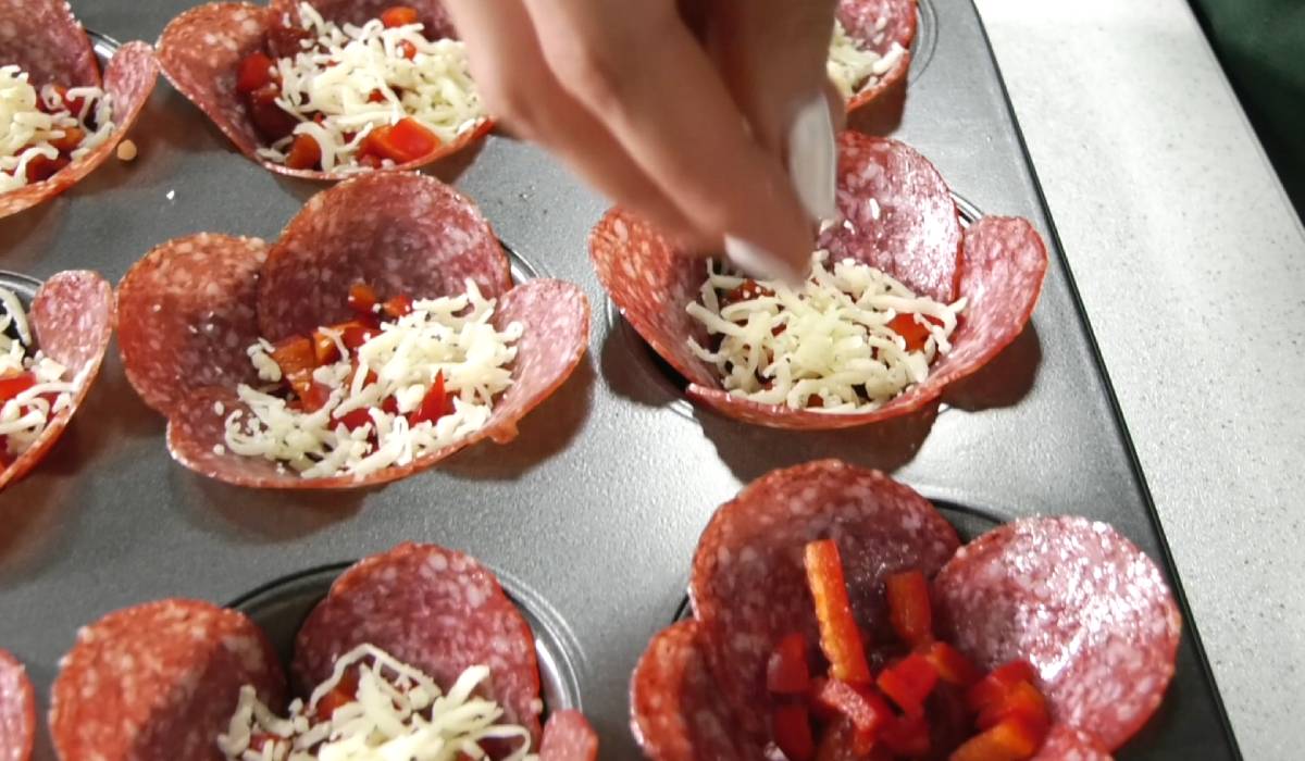 Salami bites din produsele cu eticheta curată Cris-Tim