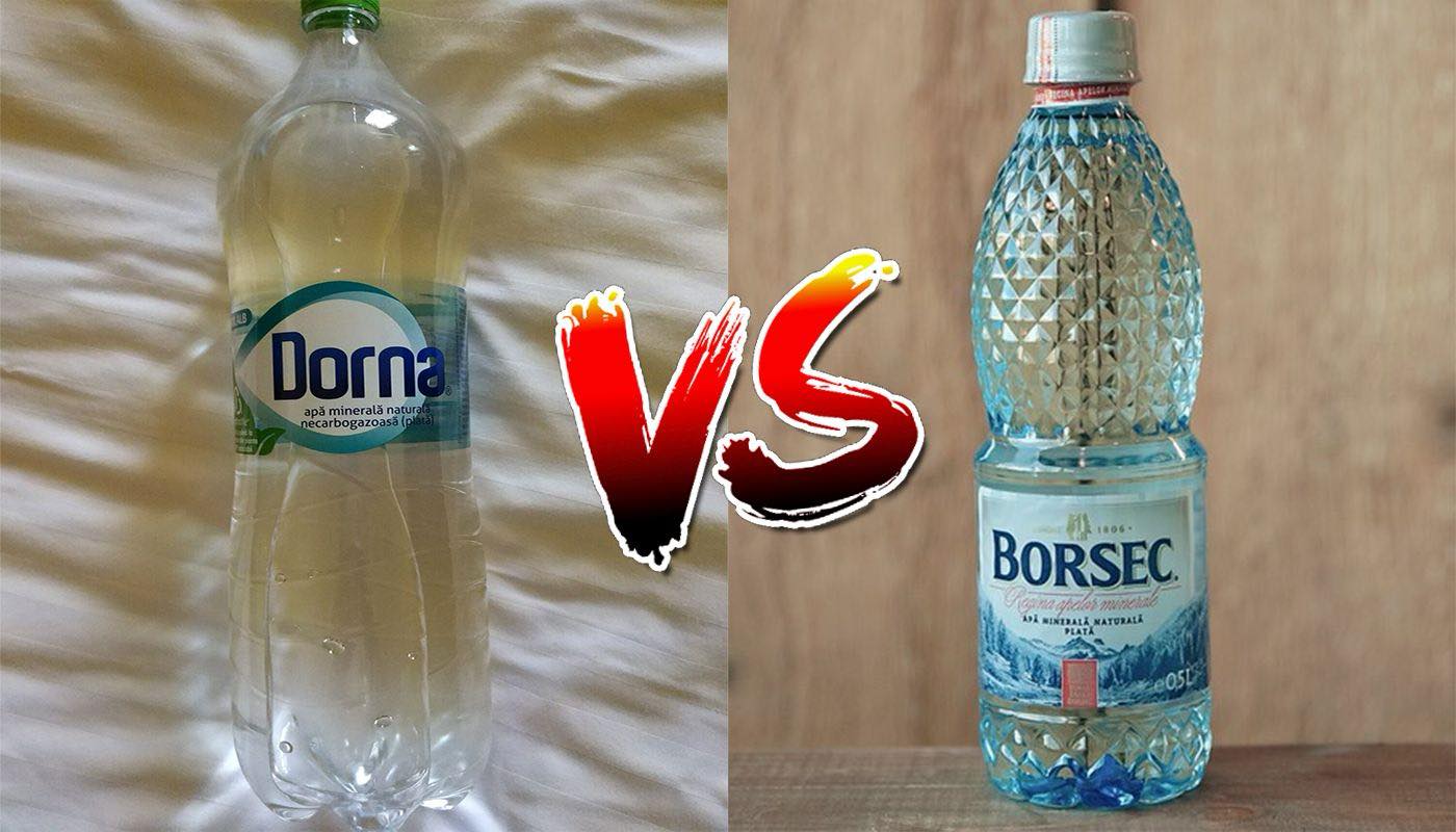 Dorna sau Borsec: Care apă plată este mai sănătoasă? Avem analiza completă