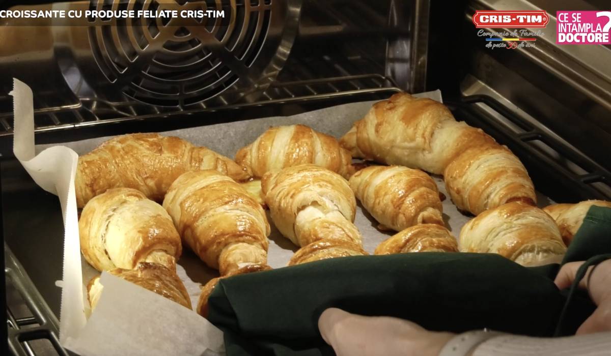 Croissante cu produse feliate Cris-Tim