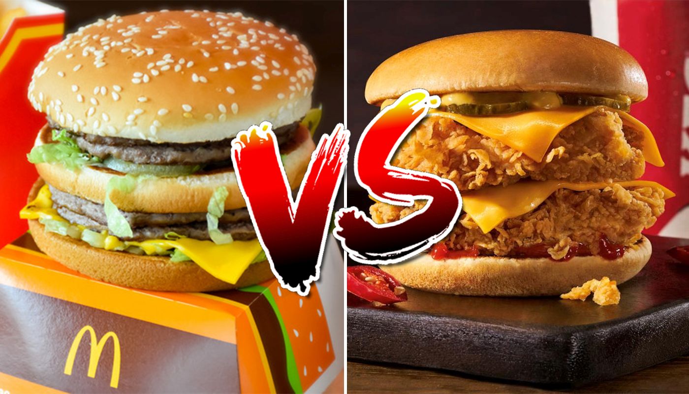 Big Mac (McDonald's) sau Dublu Booster (KFC): Care e mai sănătos și ...