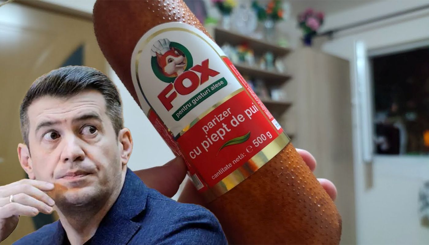 Din ce e făcut parizerul cu piept de pui produs de Fox. Dragoș Pătraru ...