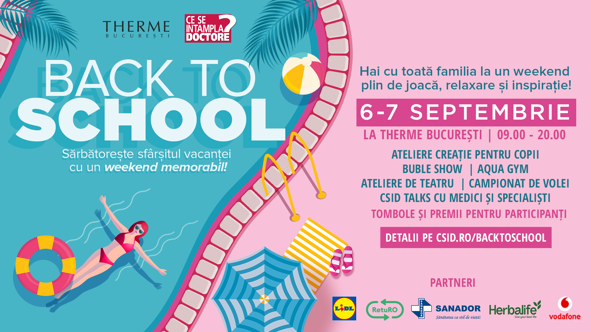 CSID.RO aniversează 20 de ani și îi sărbătorește împreună cu familiile din România la THERME ...