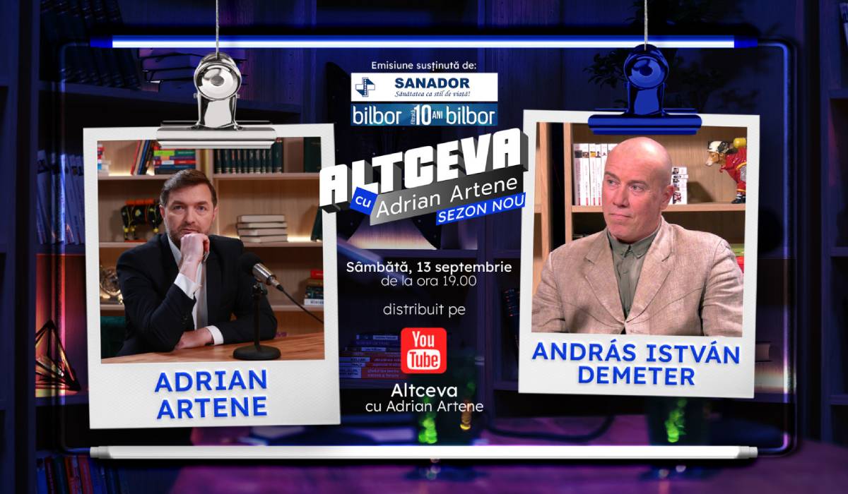 Podcastul „Altceva cu Adrian Artene” revine cu un nou sezon! Primul ...
