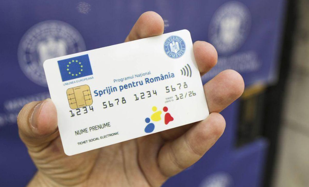 Au intrat banii pentru românii cu venituri mici! Cardurile sociale ...