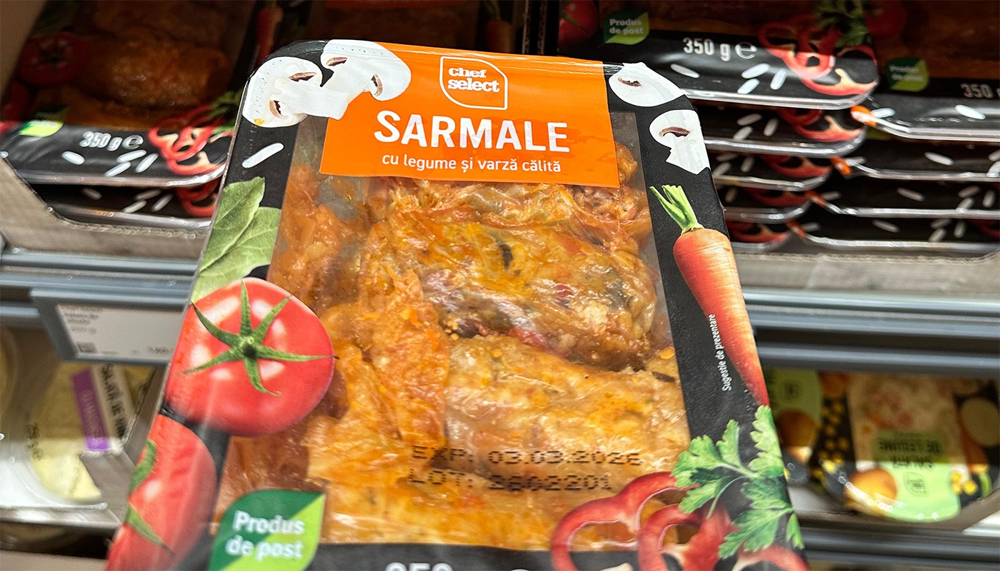 Ai mâncat sarmale de post din LIDL România? Din ce sunt făcute, de fapt